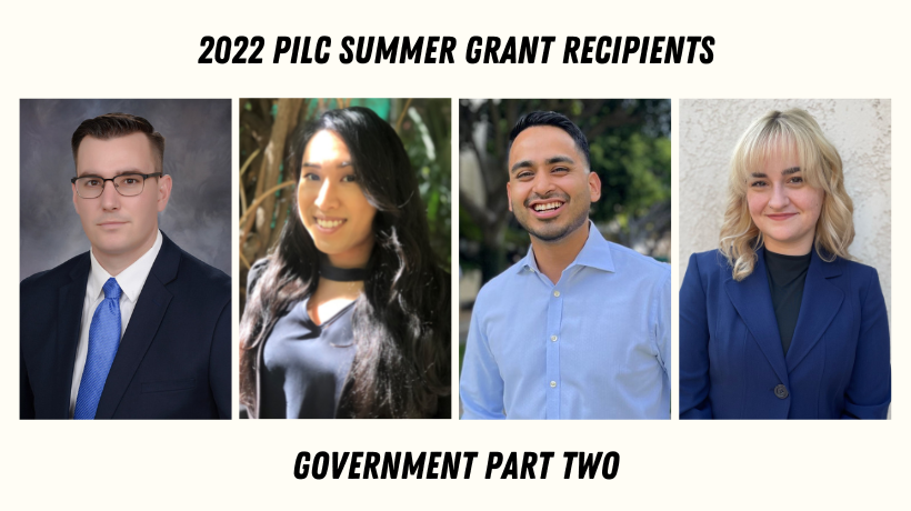 Meet our 2022 PILC Grant Recipients Working in Government — Part Two ...