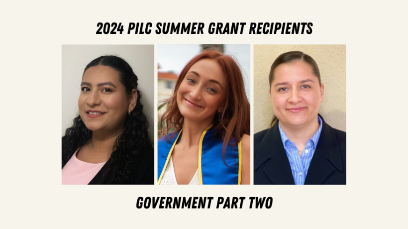 Meet our 2024 PILC Grant Recipients Working in Government — Part Two ...